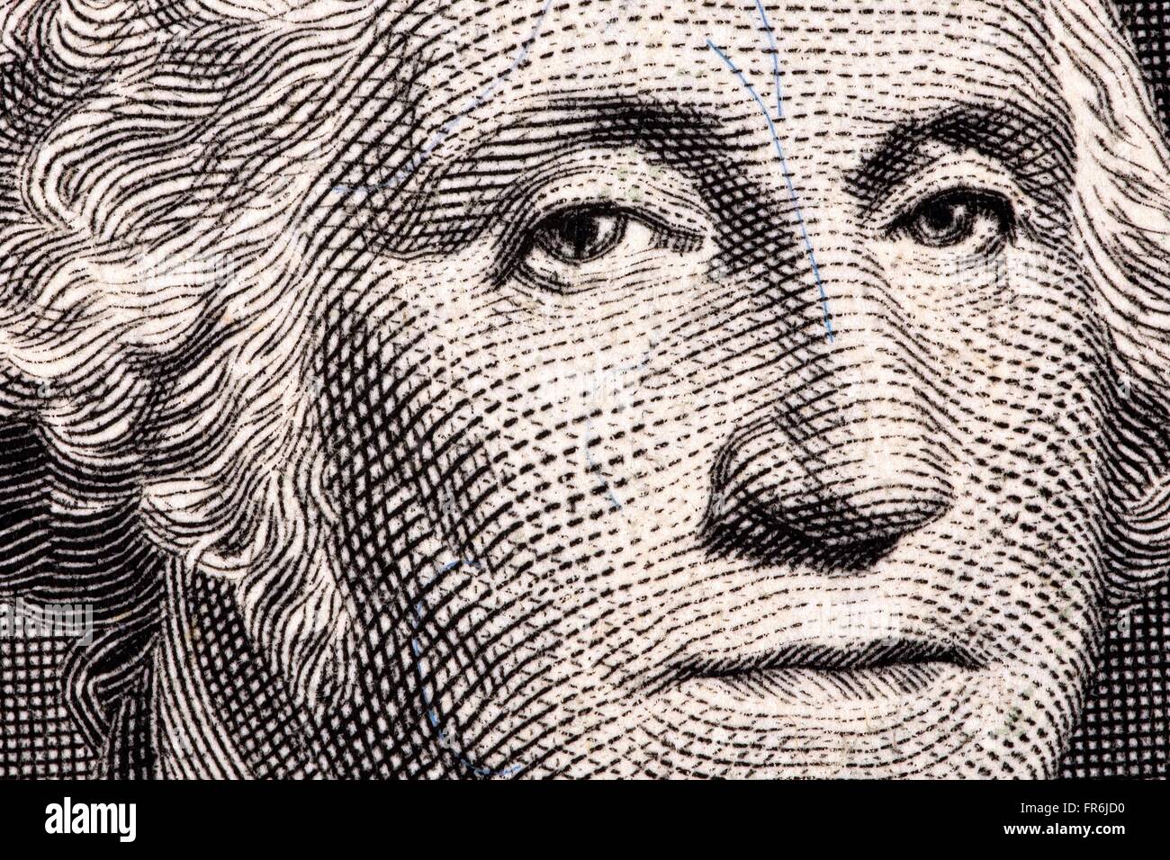 George washington face hi-res stock photography and images - Alamy