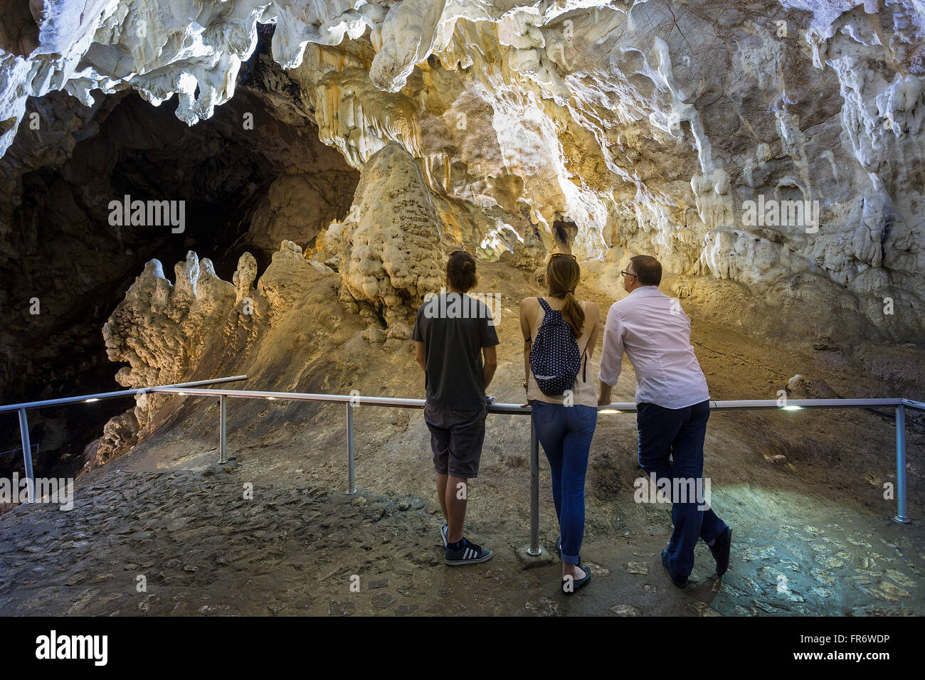 Republic of Macedonia, Saraj, the lake and canyonof Matka, Cave Brelo ...