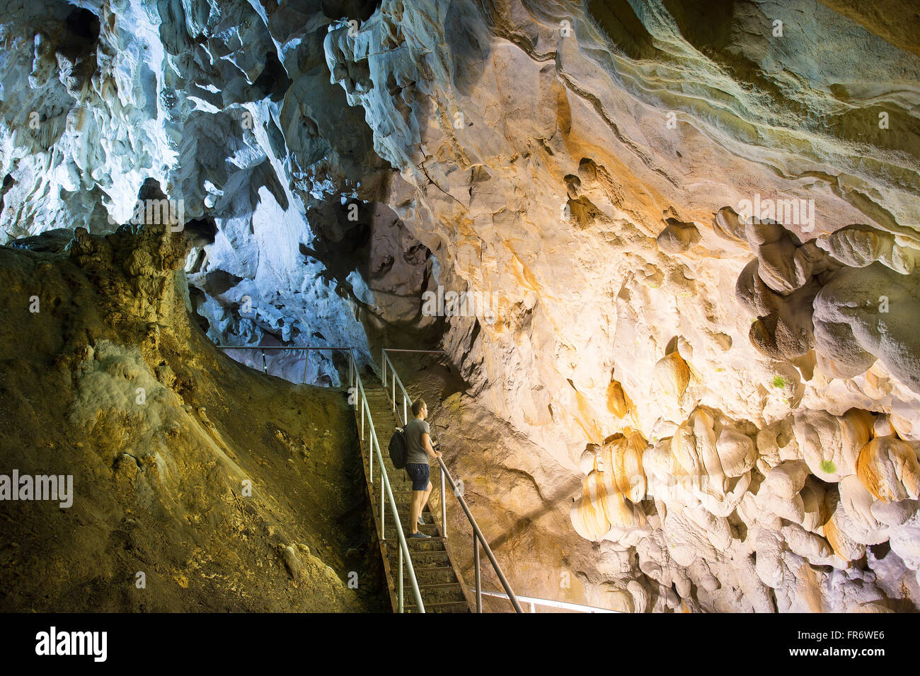 Republic of Macedonia, Saraj, the lake and canyonof Matka, Cave Brelo ...