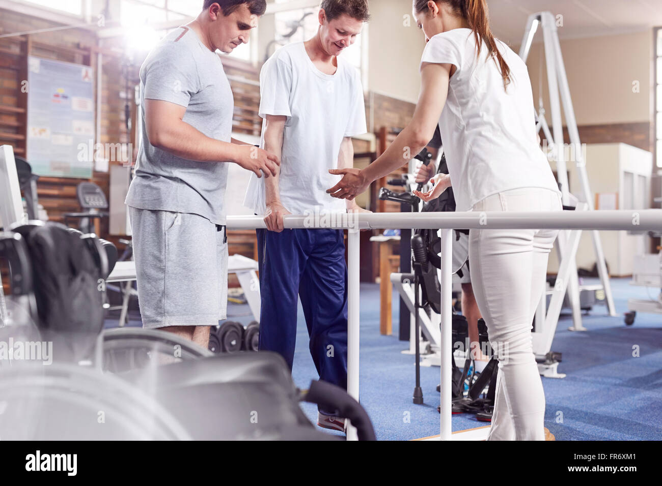 Rehabilitation wheelchair progress hi-res stock photography and images ...