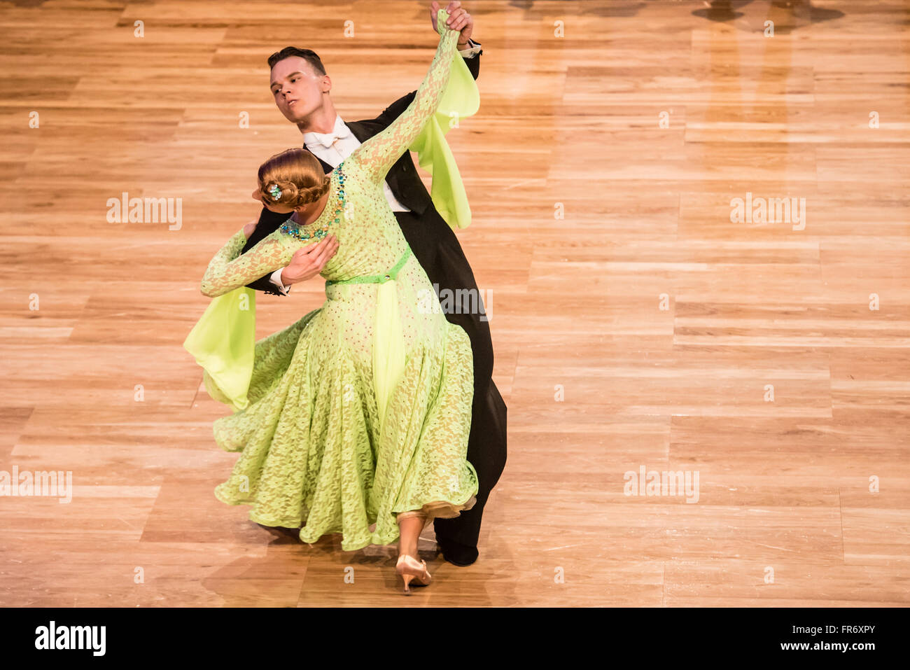 dancers dancing standard dance like slow waltz Stock Photo - Alamy