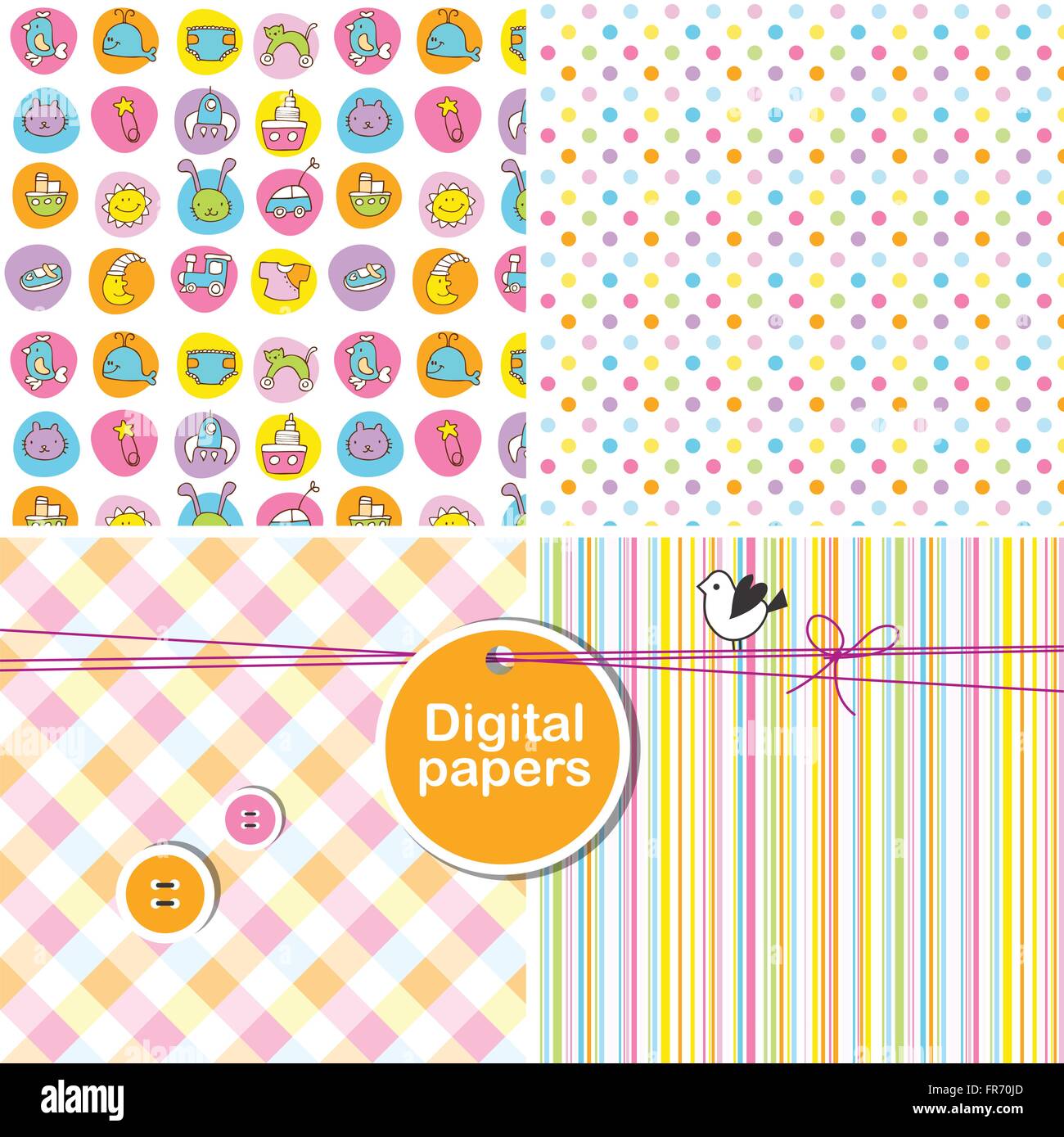 Digital seamless hi-res stock photography and images - Alamy