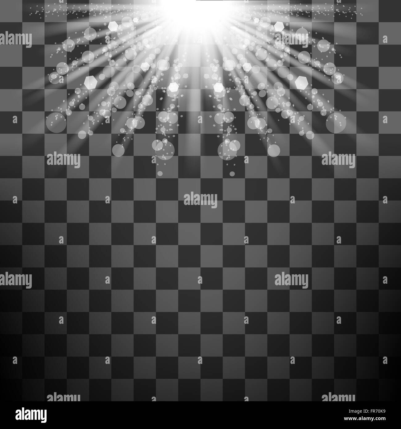 Vector Transparent Sun Light Stock Vector Image & Art - Alamy
