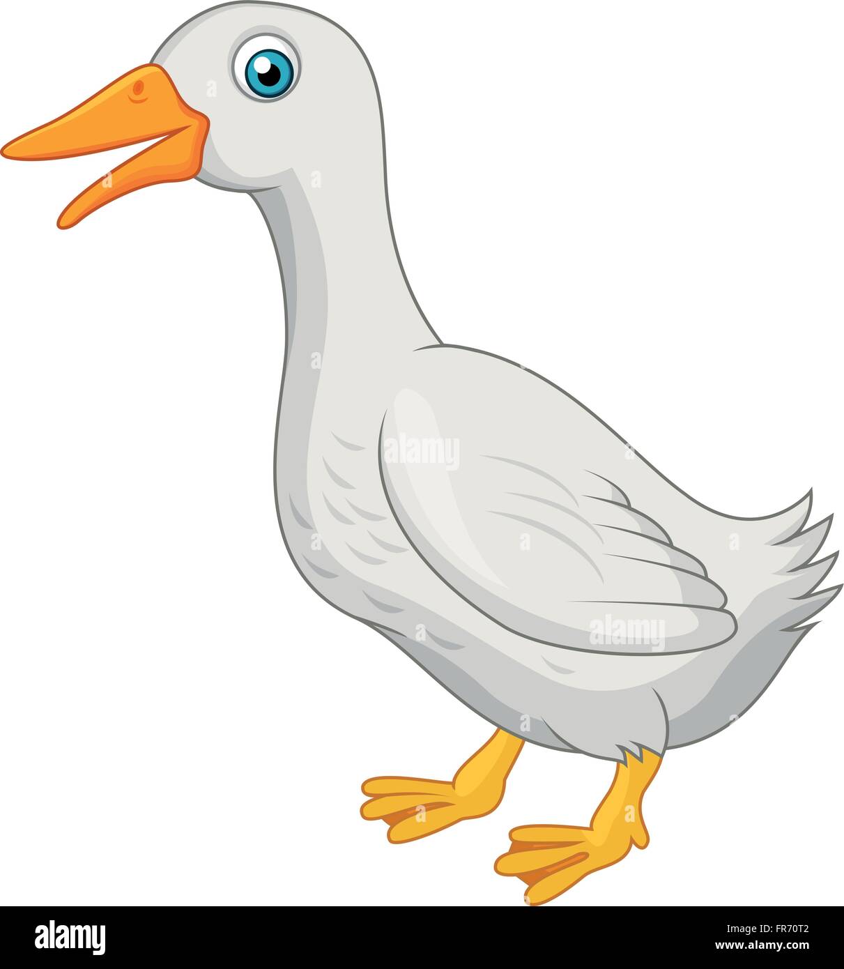 Cute duck cartoon Stock Vector Image & Art - Alamy