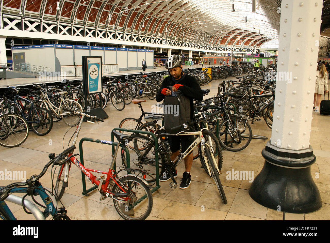 Train Station Bike Rack High Resolution Stock Photography and Images ...