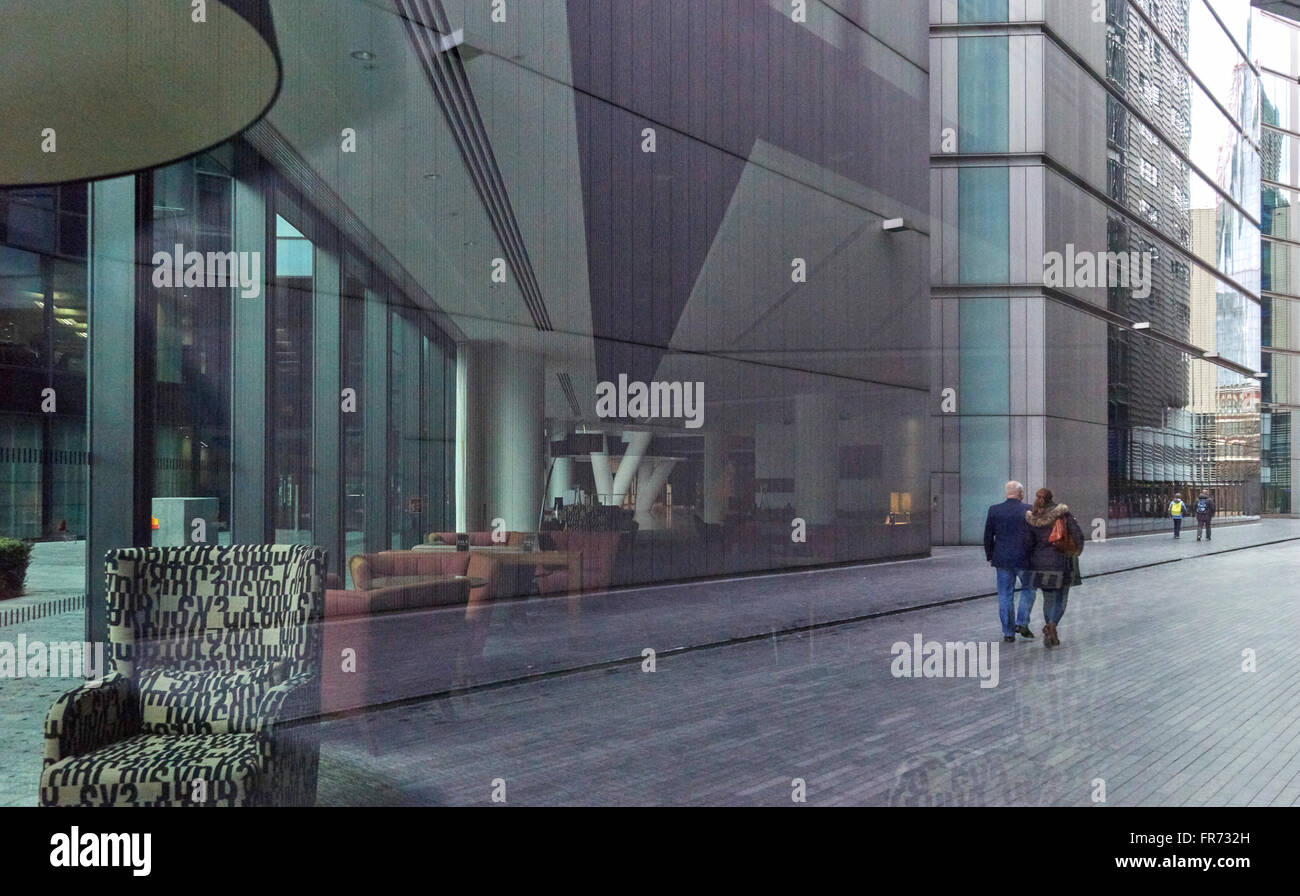 More London is a development on the south bank of the River Thames ...