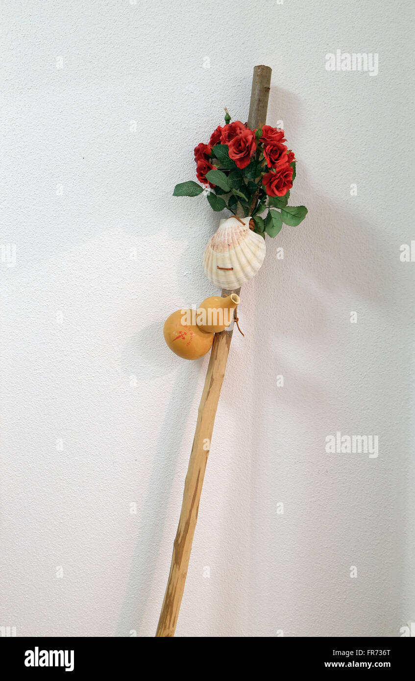 Pilgrim with staff hi-res stock photography and images - Alamy