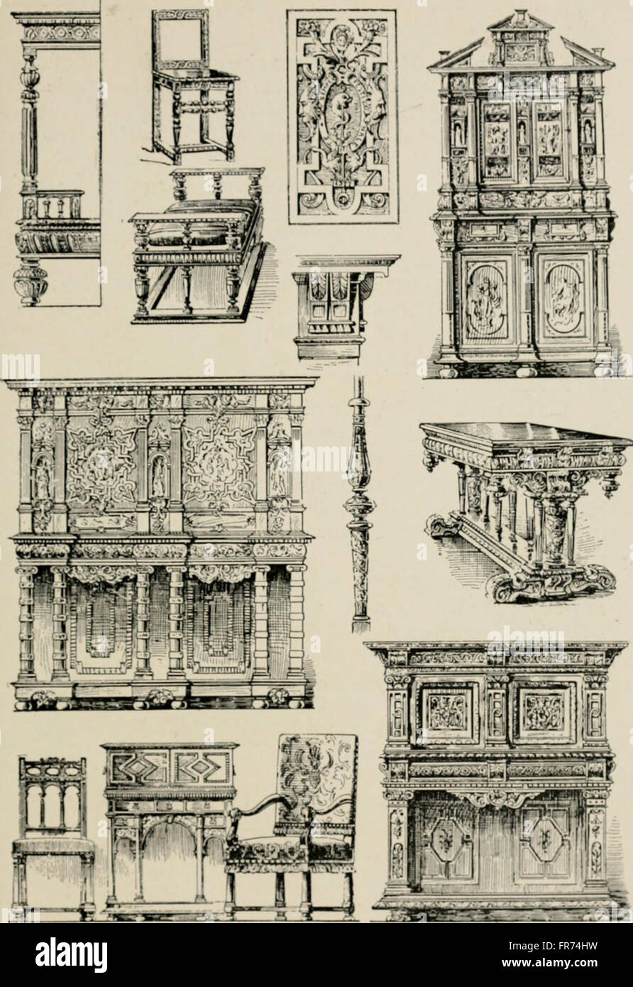 This 1906 work explores the different decorative periods in art history ...