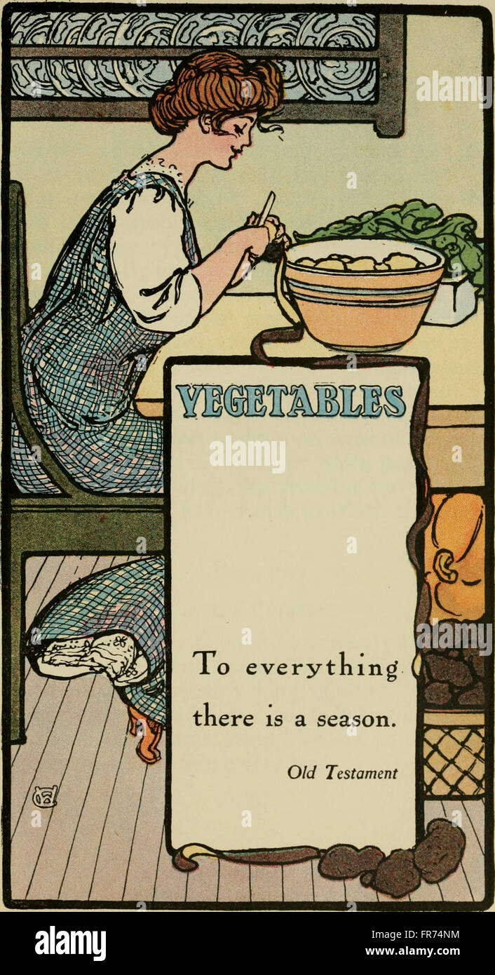 The bride's cook book; (1908 Stock Photo - Alamy