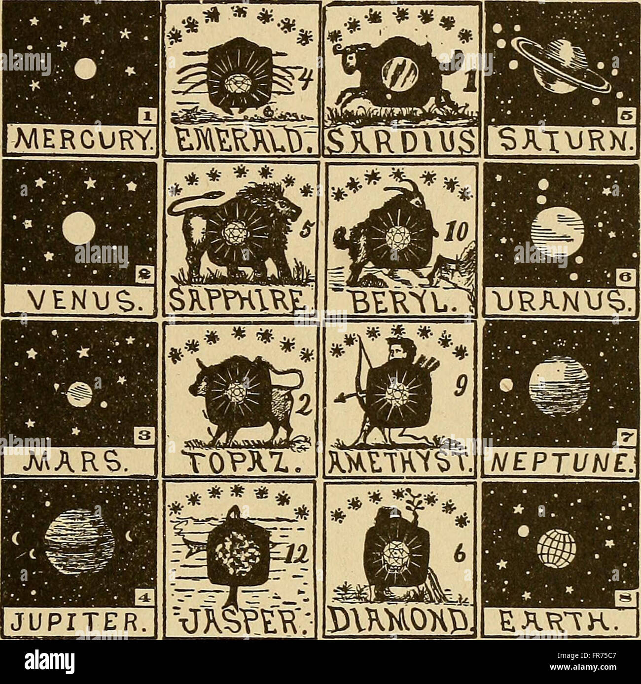 The mystic test book; or, The magic of the cards. Giving the mystic ...