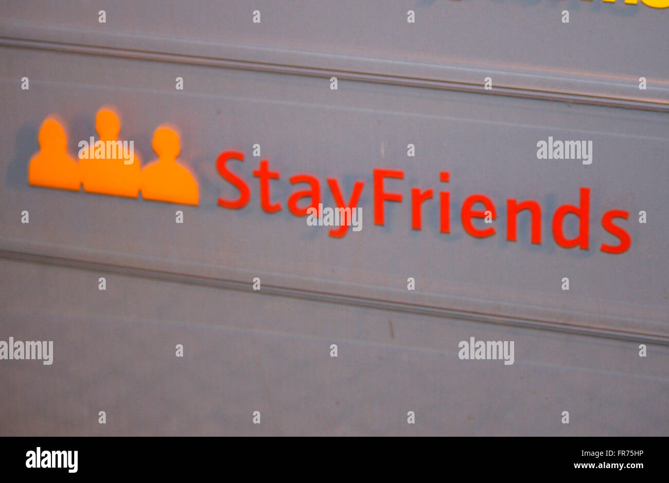 Friends logo hi-res stock photography and images - Alamy