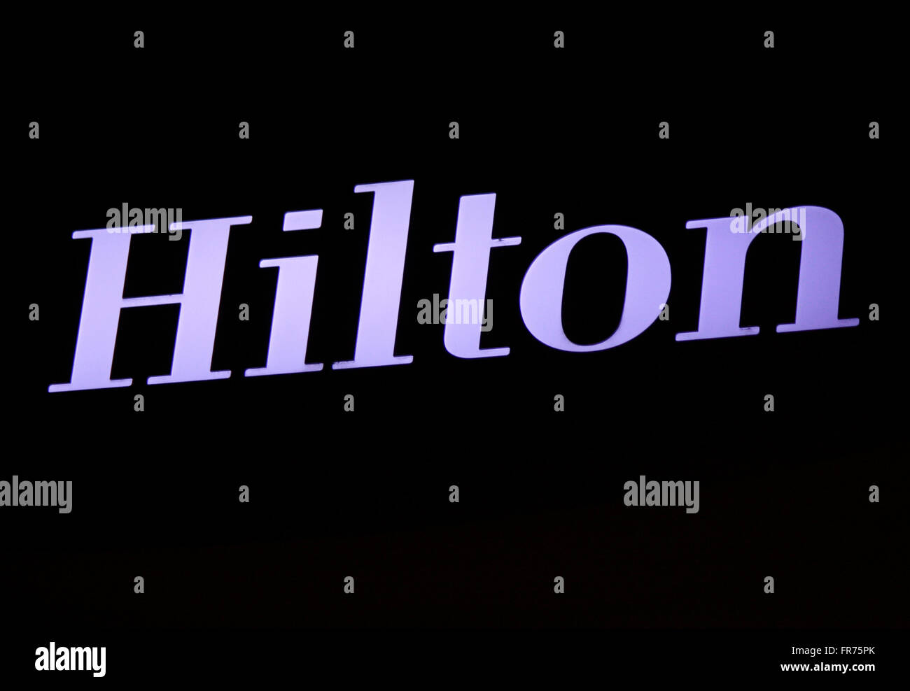 Hilton logo hi-res stock photography and images - Alamy