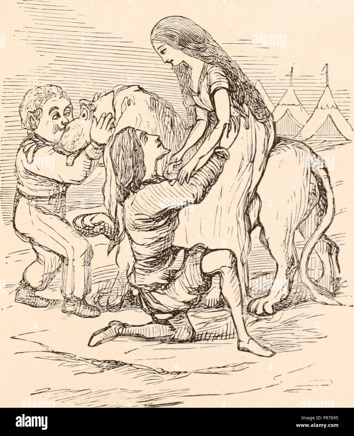 A 1883 pantomime story for children featuring the adventures of Prince ...