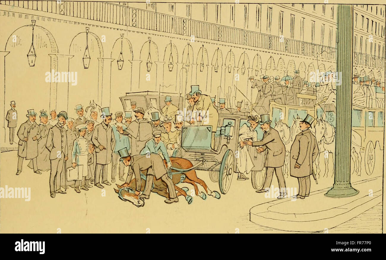 A photographic journey through Paris in 1894, capturing streets ...