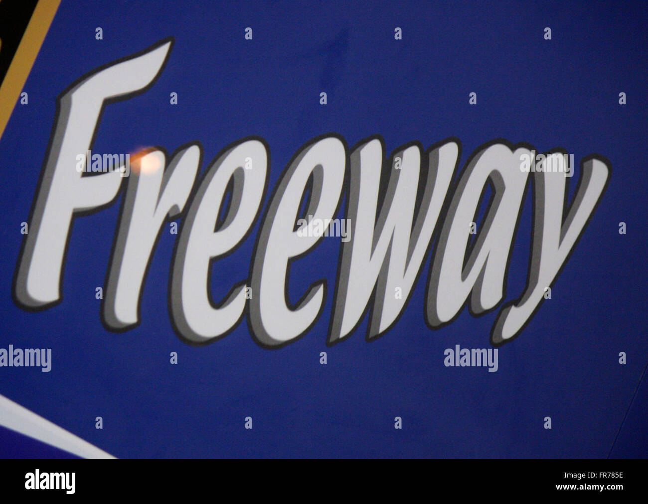 Freeway signage hi-res stock photography and images - Alamy