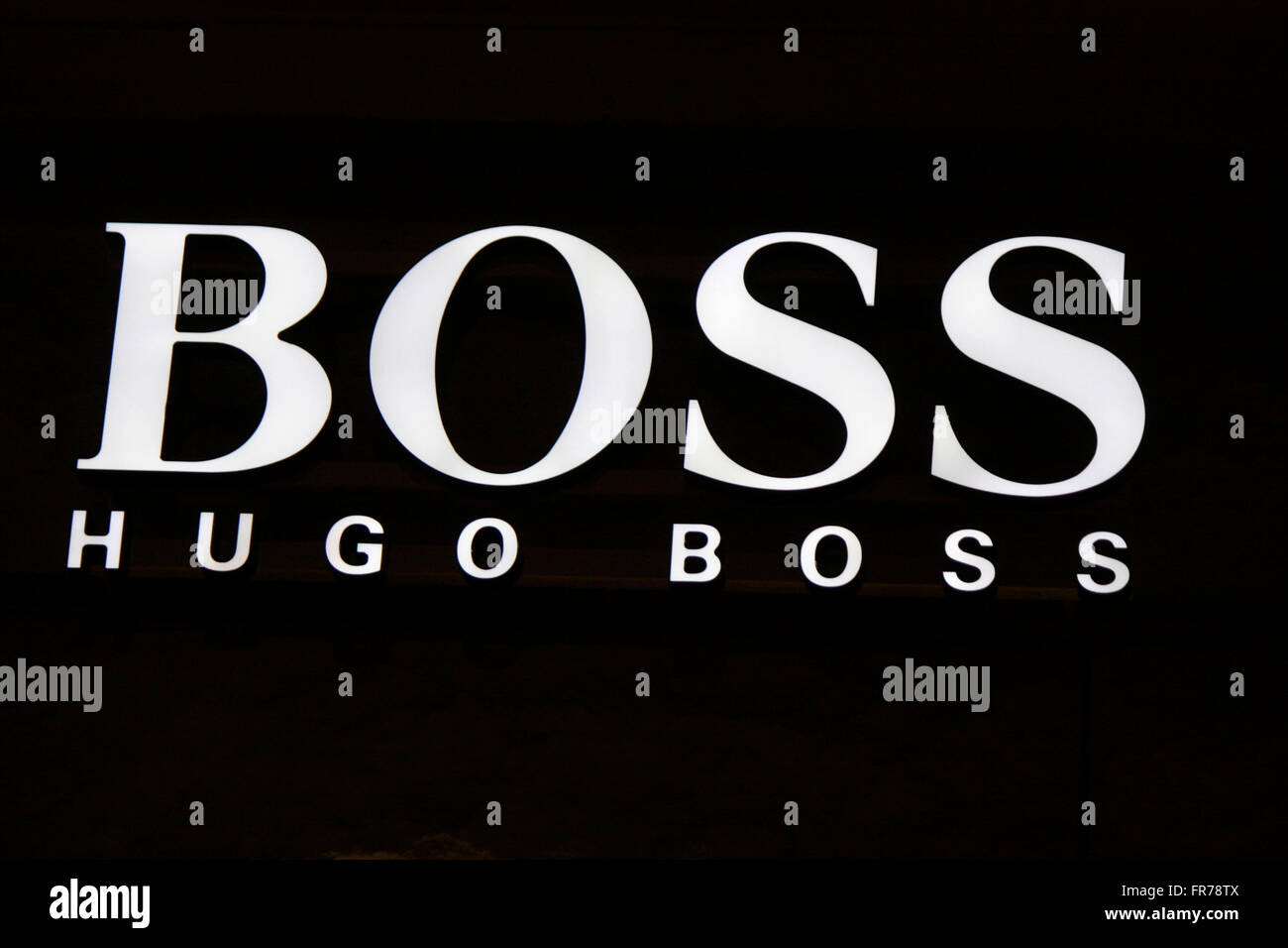 Hugo boss emblem hi-res stock photography and images - Alamy