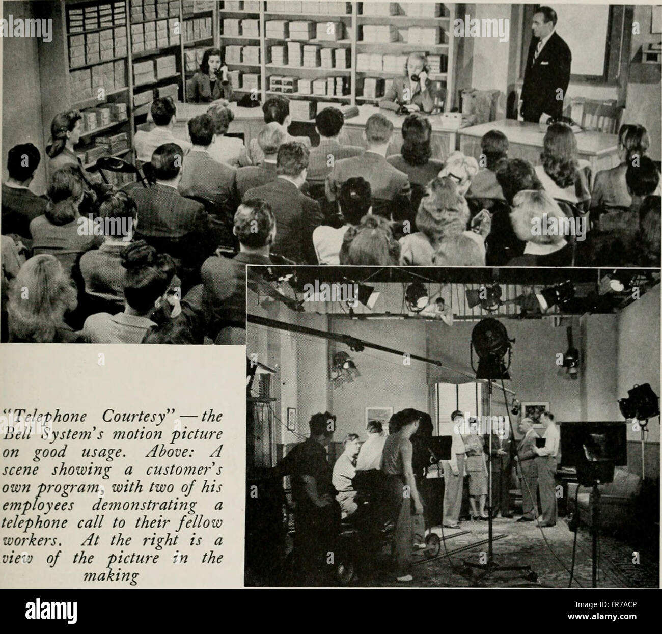 Bell telephone magazine (1922 Stock Photo - Alamy