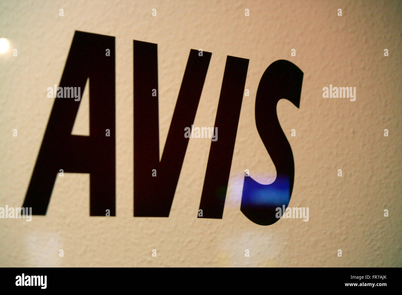 Avis logo hi-res stock photography and images - Alamy