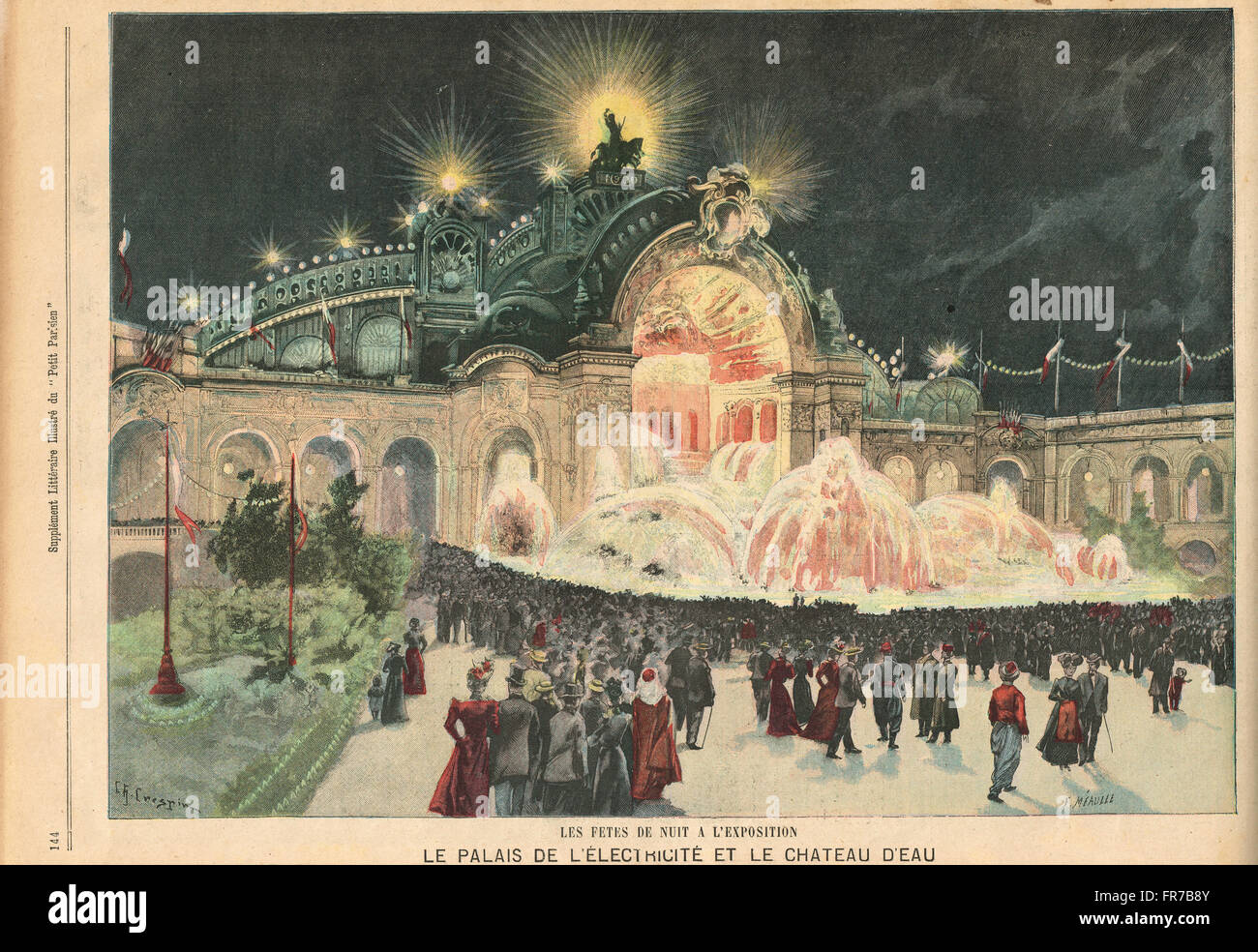 Palace of electricity, paris, 1900 hi-res stock photography and images ...