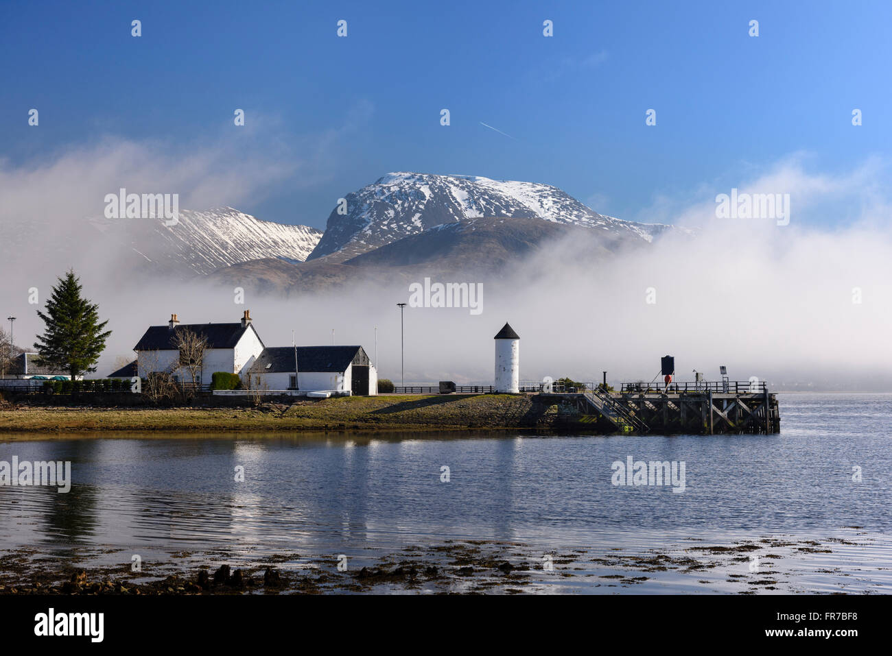 Ben Nevis from Corpach Stock Photo - Alamy