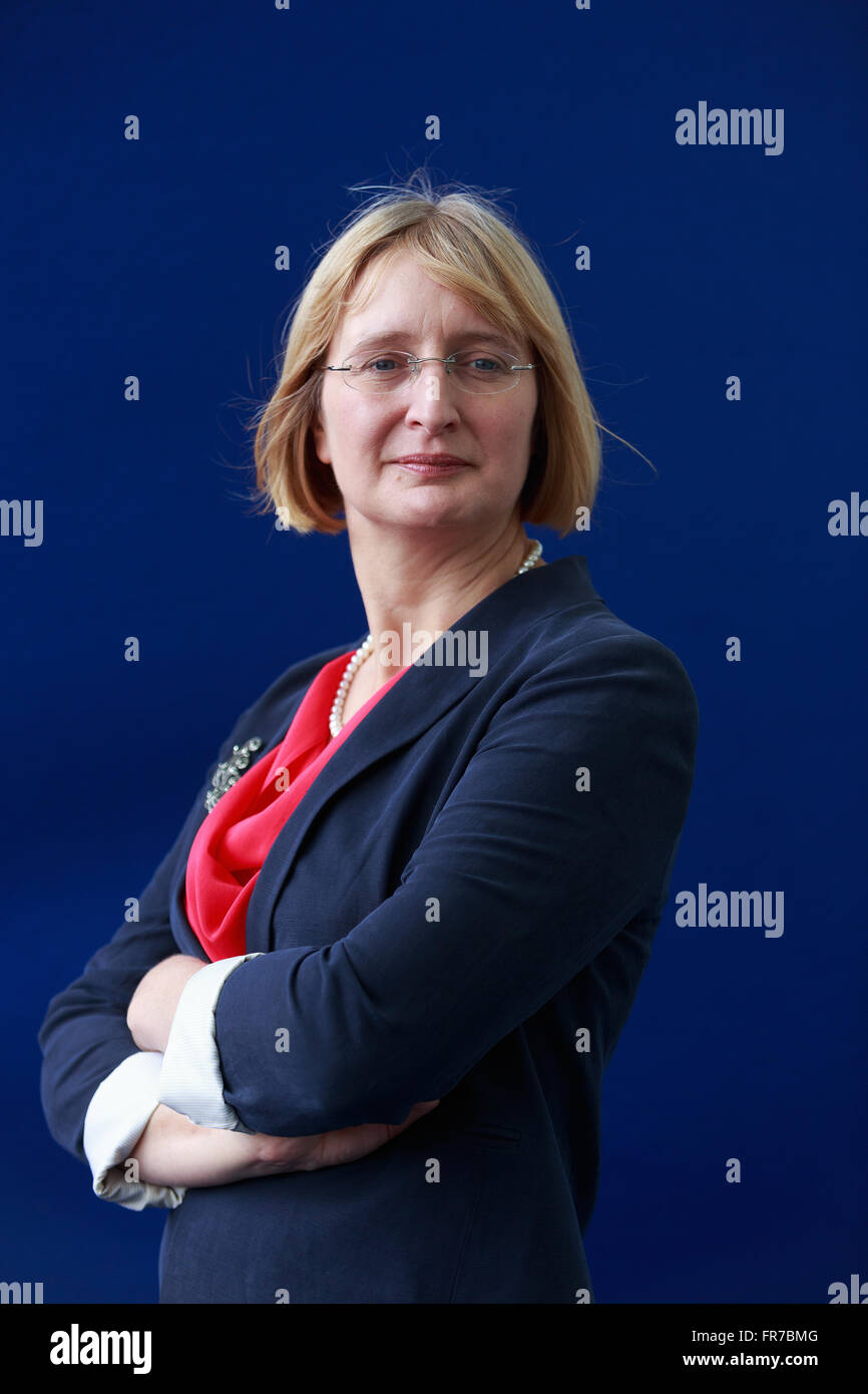 Edinburgh International Book Festival 2013 portrait of Fran Abrams at ...