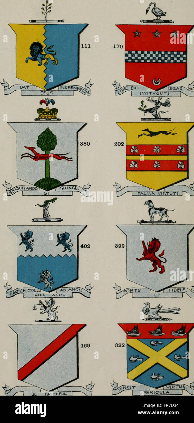 This 1915 work details the genealogical history and origins of the ...