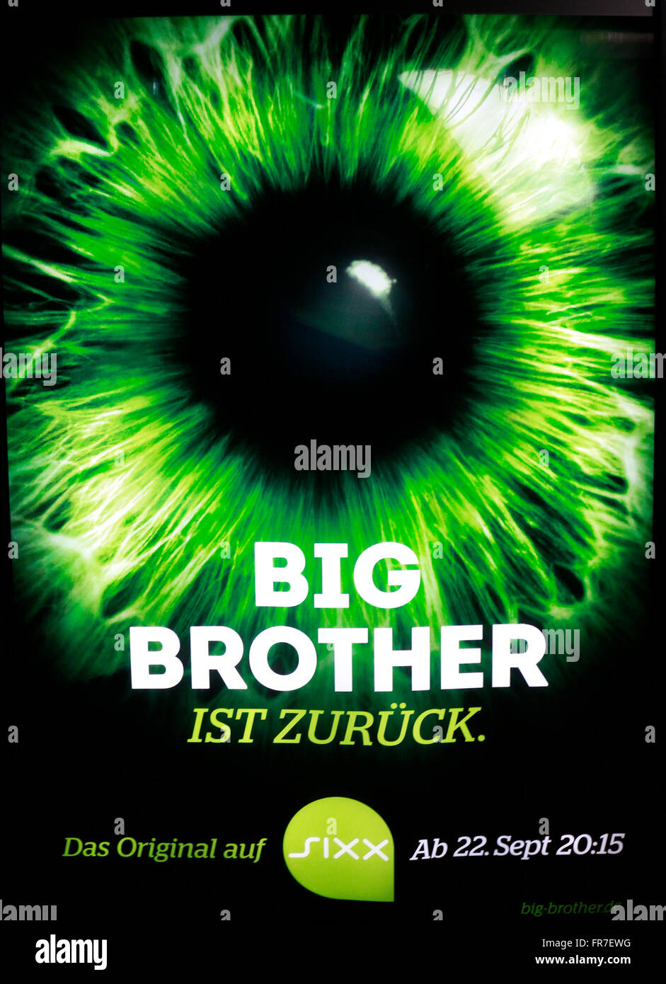 Big brother eye logo hi-res stock photography and images - Alamy
