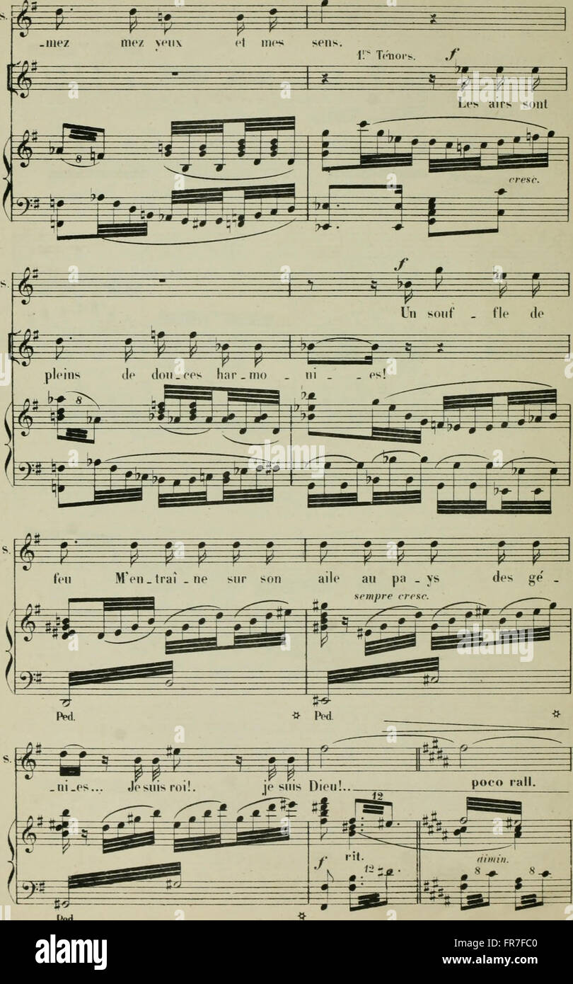 Georges bizet drawing hi-res stock photography and images - Alamy