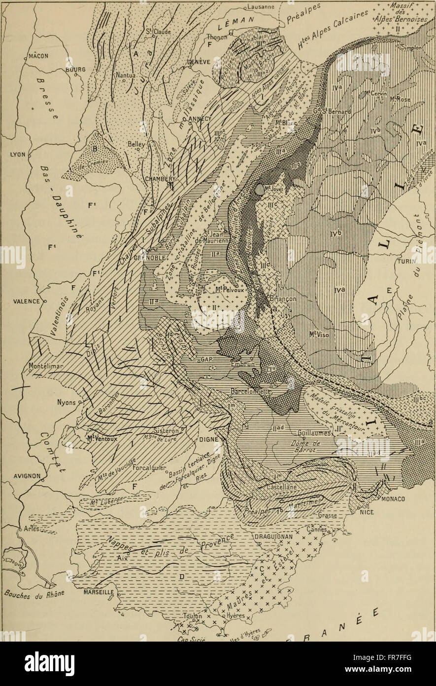 La face de la terre (Das Antlitz der Erde). Traduit de l'allemand, avec ...