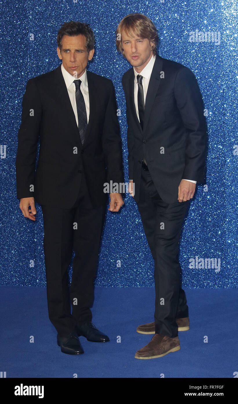 February 4, 2016 - Ben Stiller and Owen Wilson attending 'Zoolander No ...