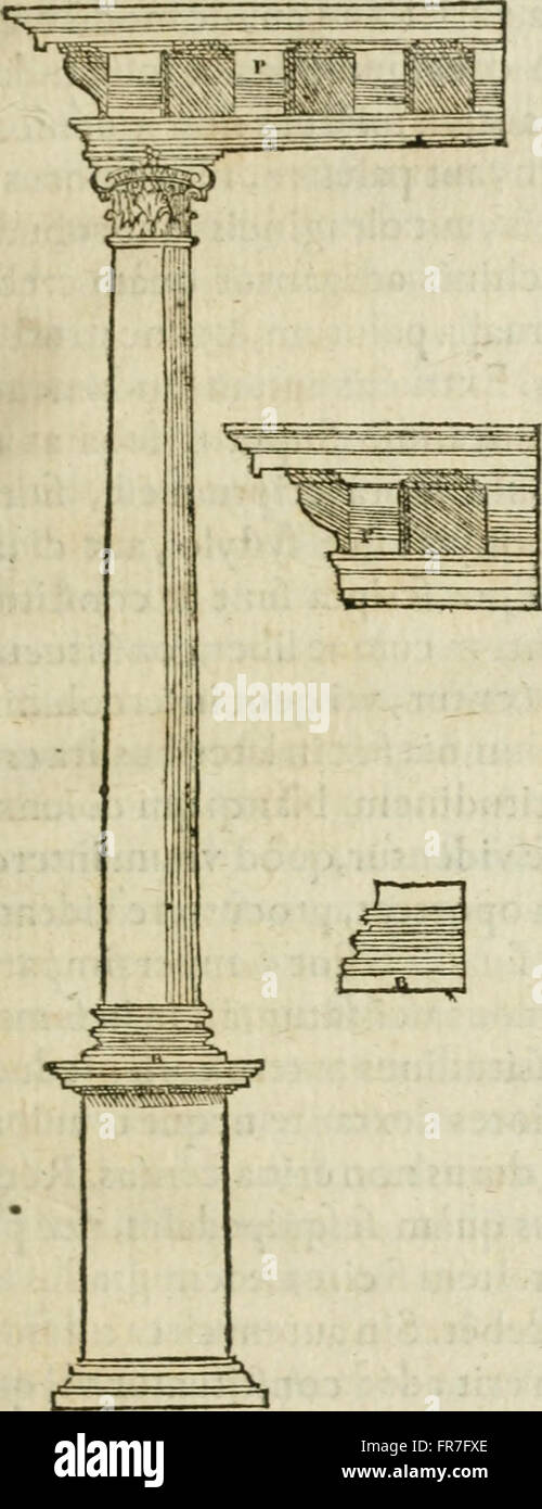 Ten books of vitruvian architecture hi-res stock photography and images ...