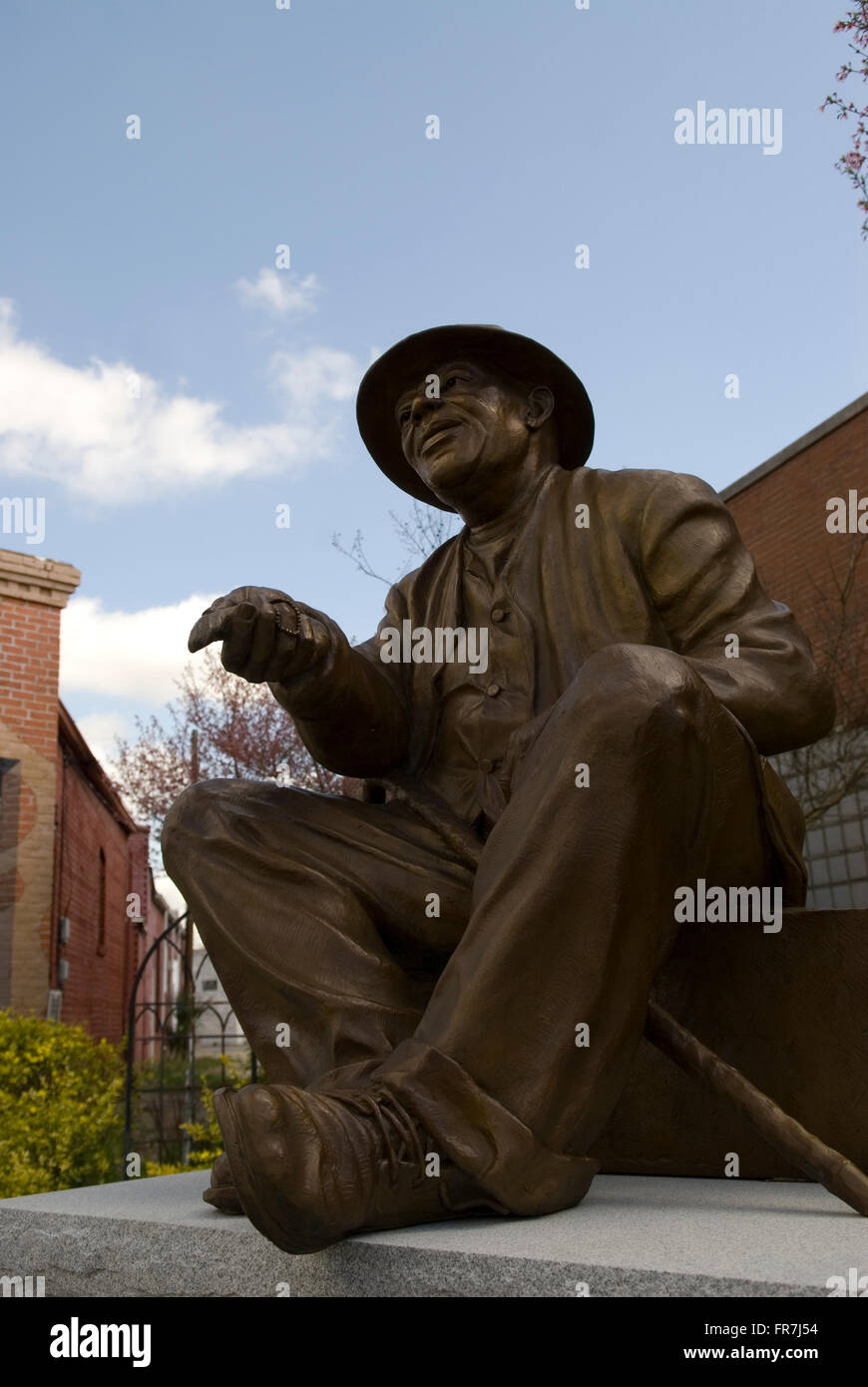 Huey Cooper statue Lake City South Carolina USA Stock Photo - Alamy