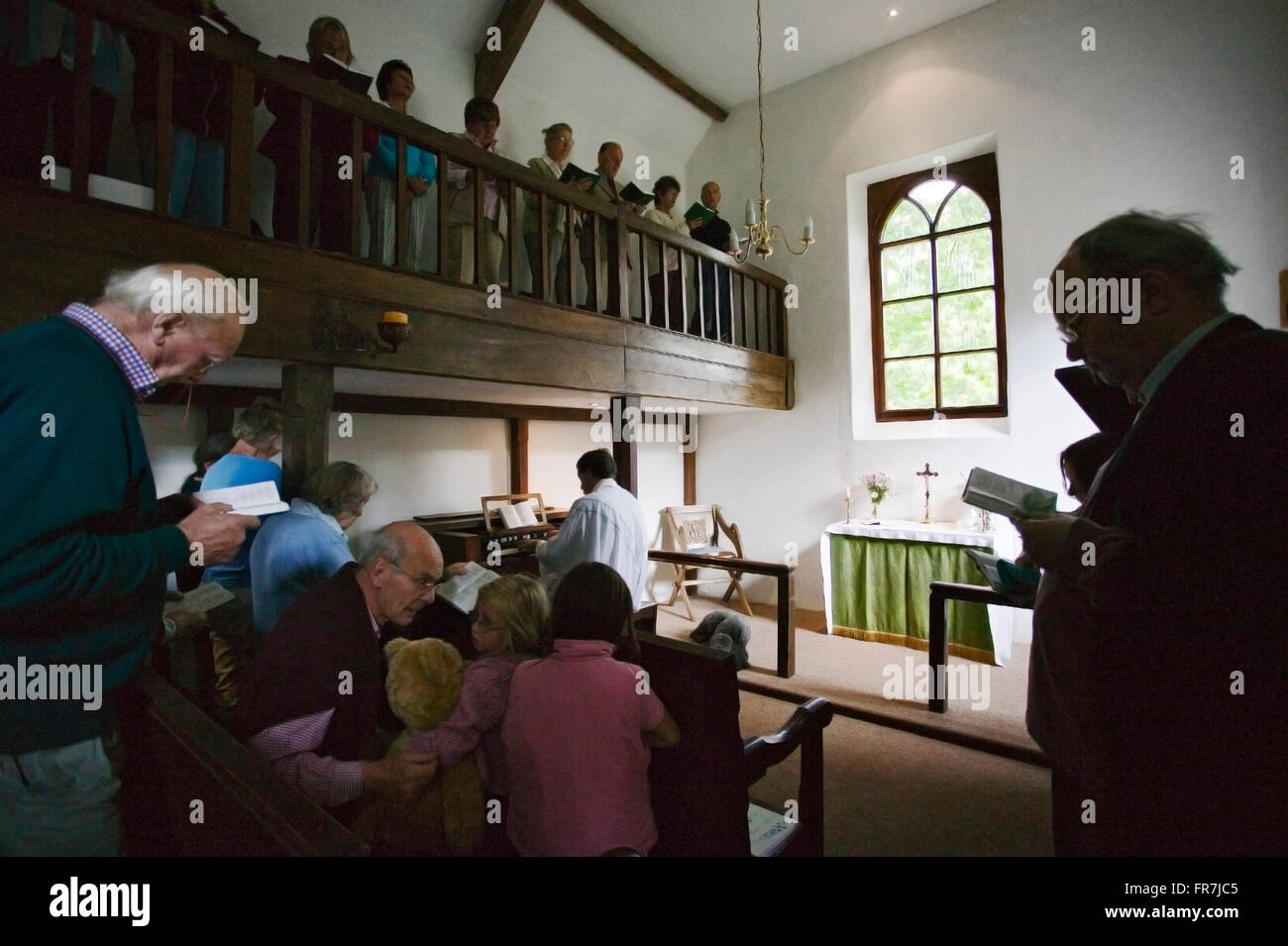 Capel y Ffin Mass Stock Photo - Alamy