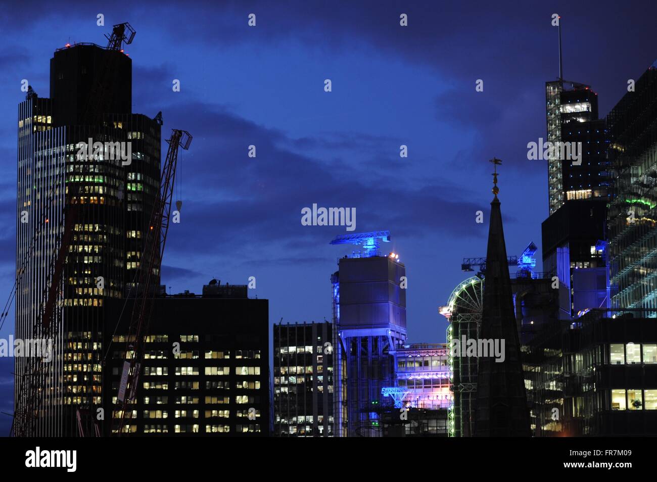 Financial center of london Stock Photo - Alamy