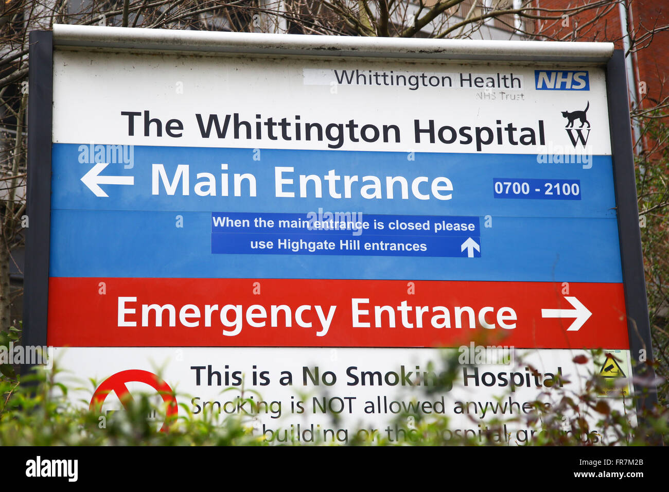 Whittington Hospital, Archway, London, England, UK Stock Photo - Alamy
