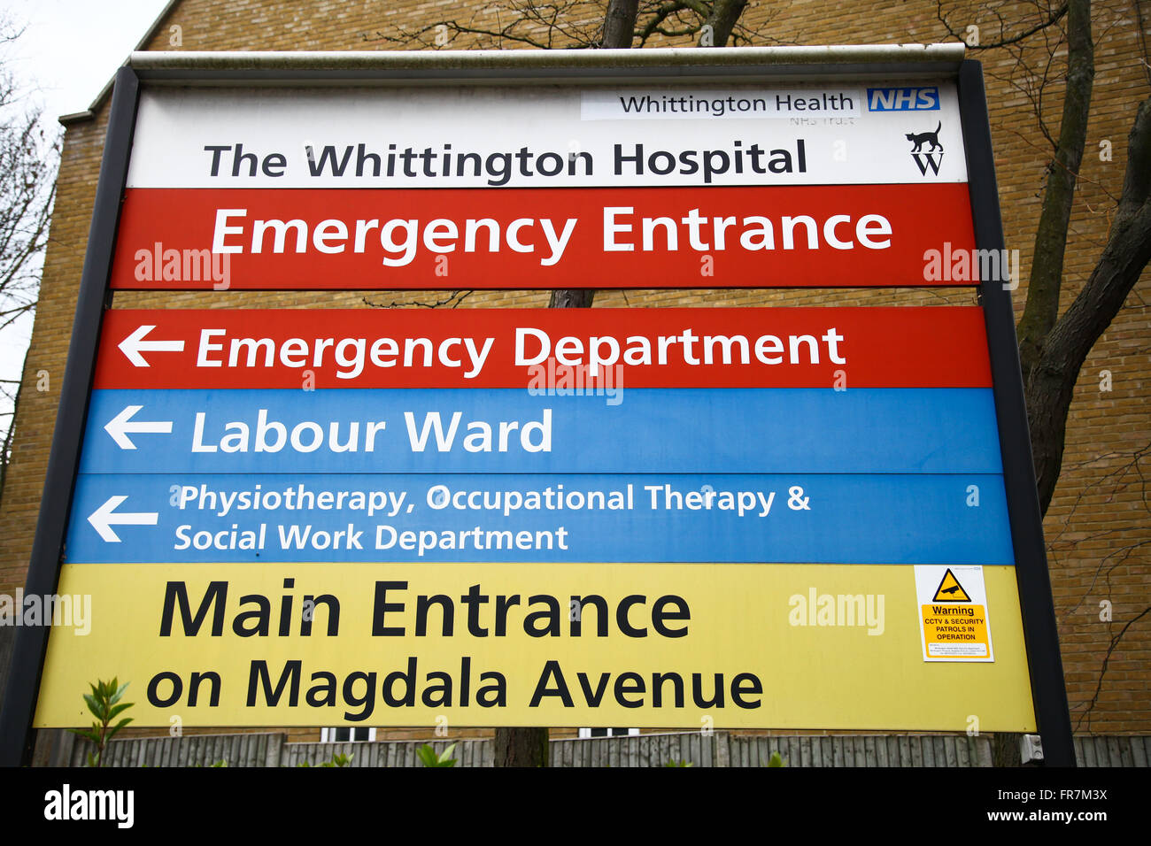 Whittington Hospital, Archway, London, England, UK Stock Photo - Alamy