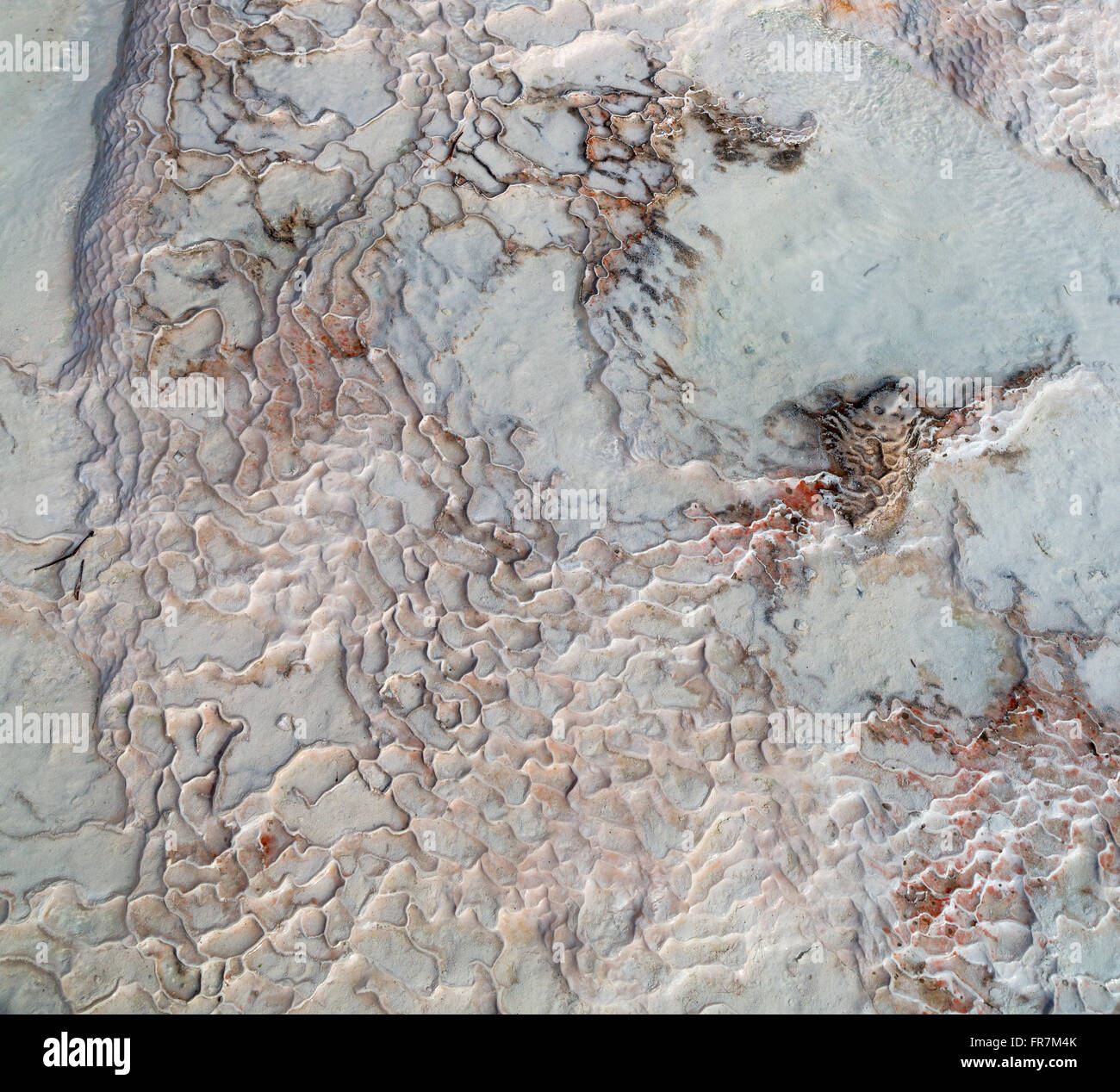 unique abstract in pamukkale turkey asia the old calcium bath and ...