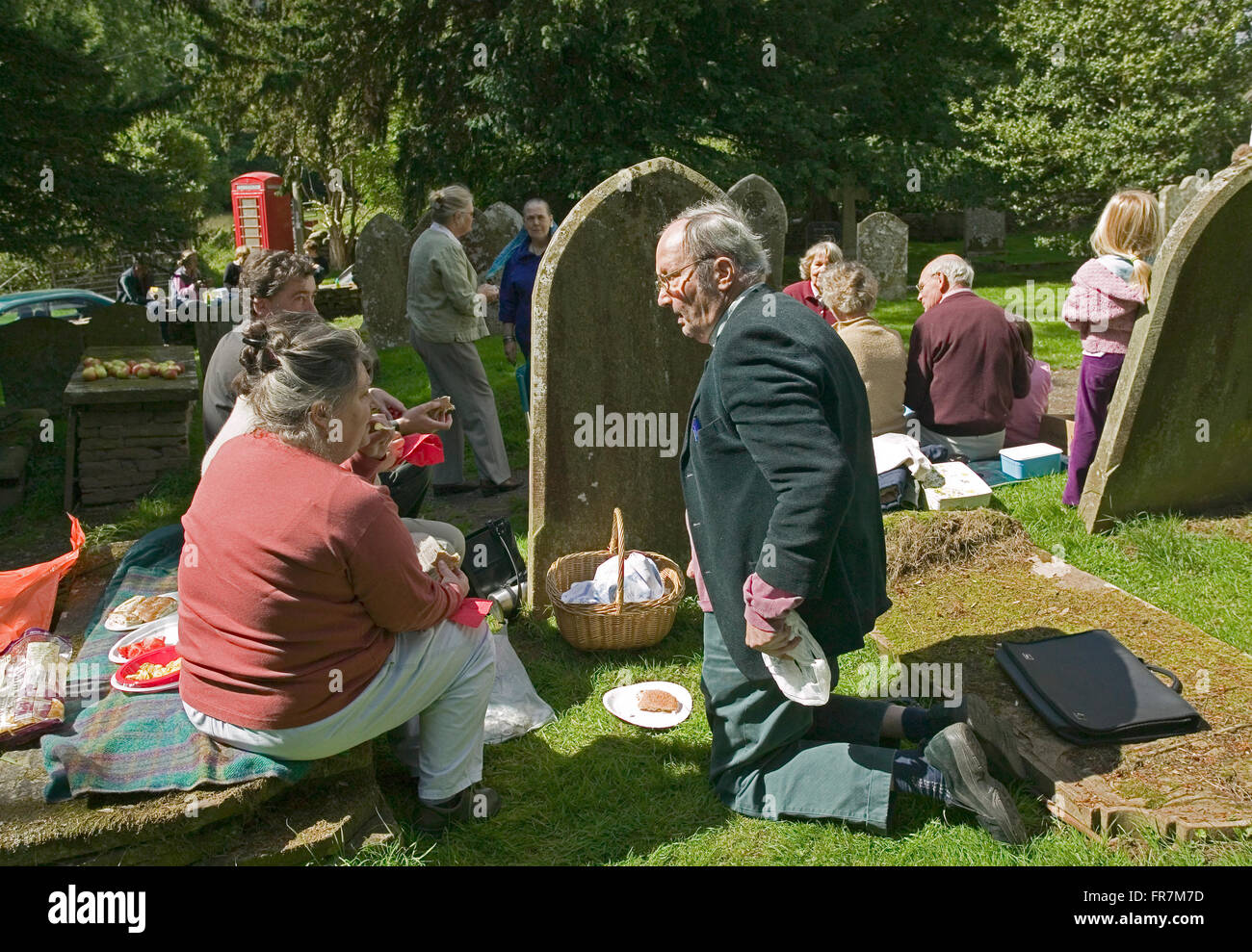 Anglo catholic candlemass in St.Mary's church Hay on Wye Stock Photo ...