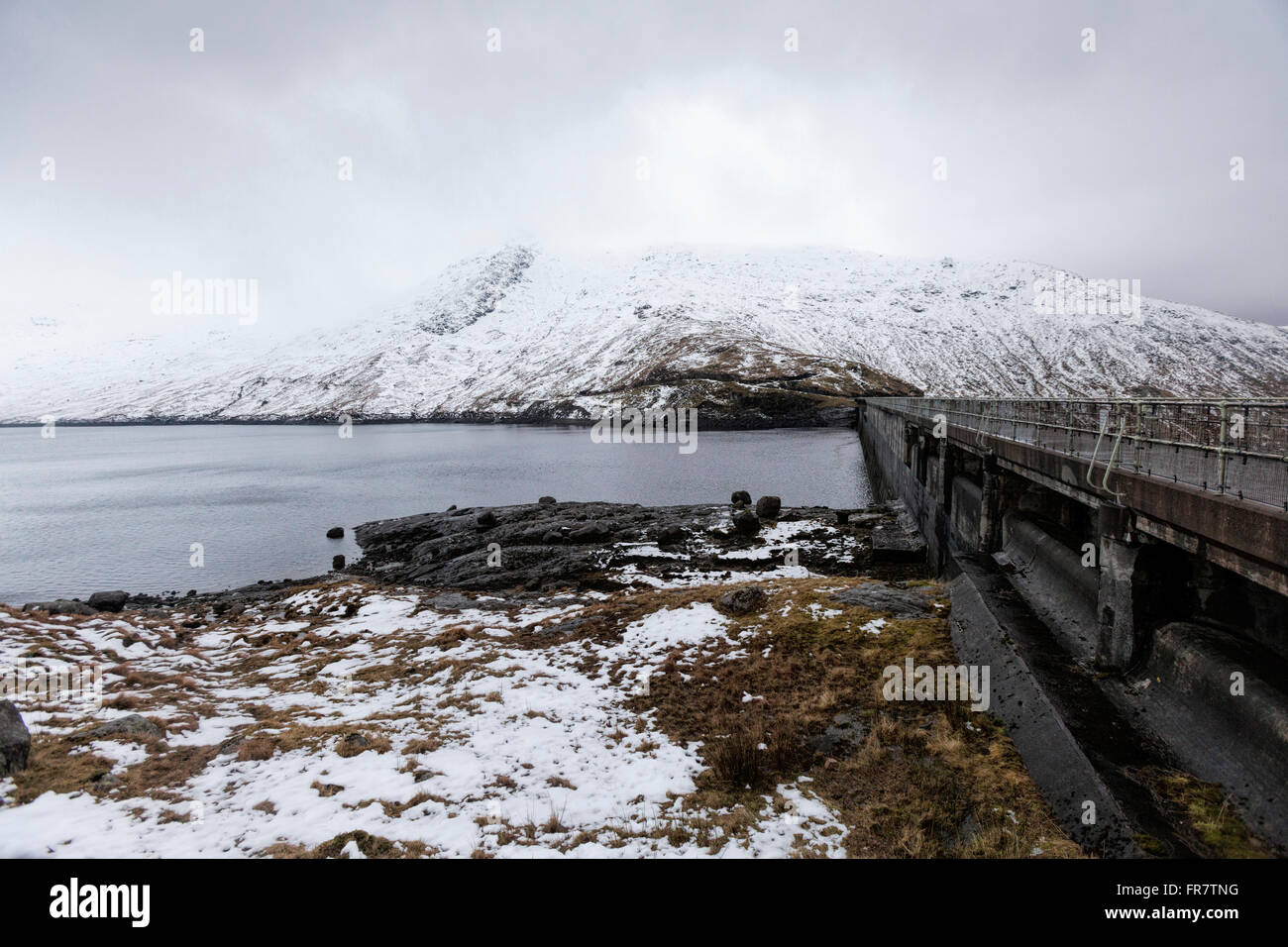 Cruachan Power Station, Loch Awe, Argyll, Scotland The dam on Ben ...