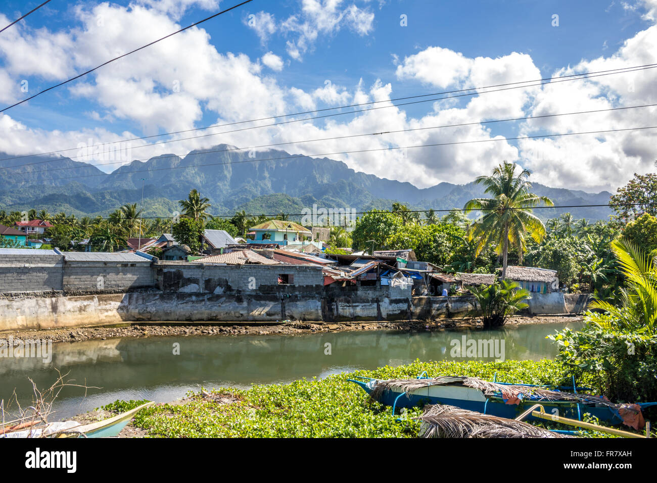 Philippines Leyte Bay Bay The Duncaan River Adrian Baker Stock Photo ...