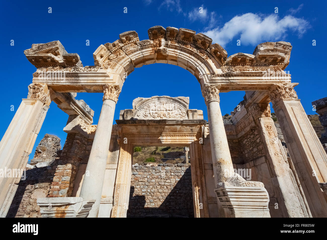 Temple Of Hadrian, One Of The Best Preserved And Most Beautiful ...