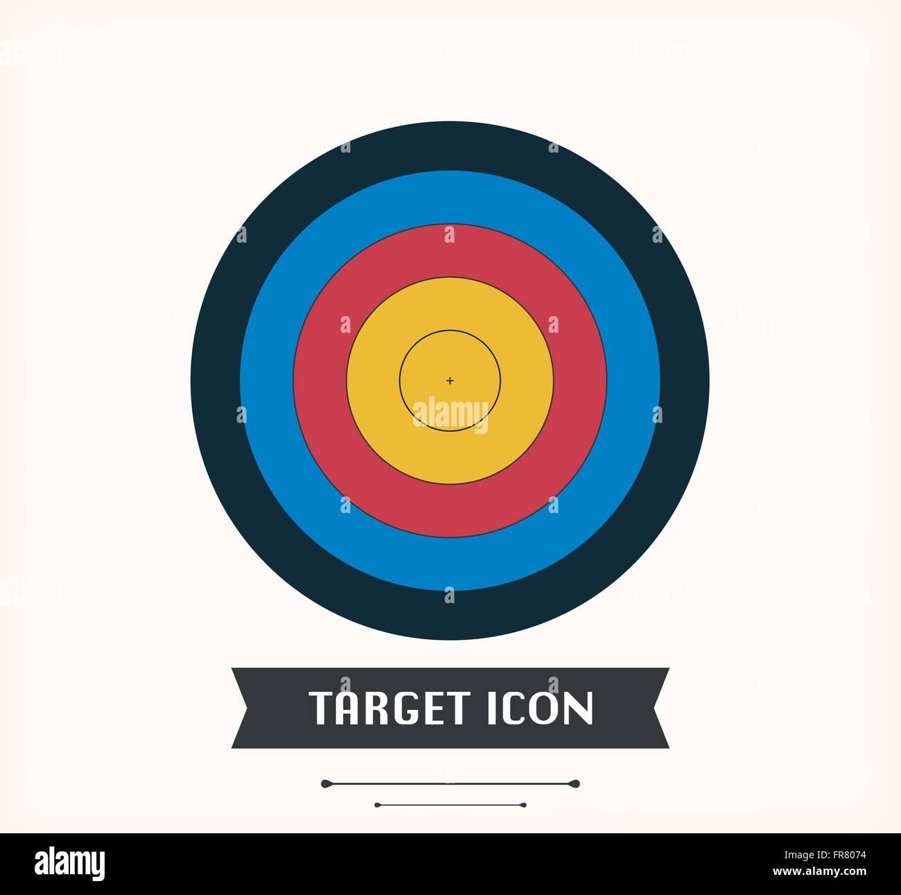 Target -Icon - Stock Illustration Stock Vector Image & Art - Alamy
