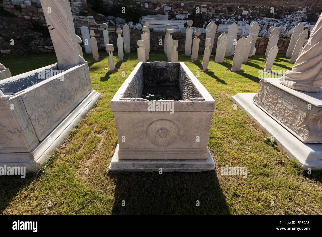 Ancient cemetery; Smyrna, Turkey Stock Photo - Alamy