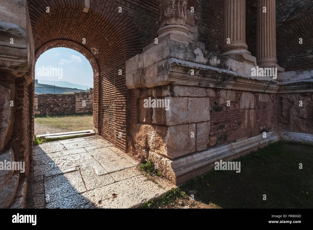 Synagogue of Sardis; Sardis, Turkey Stock Photo - Alamy