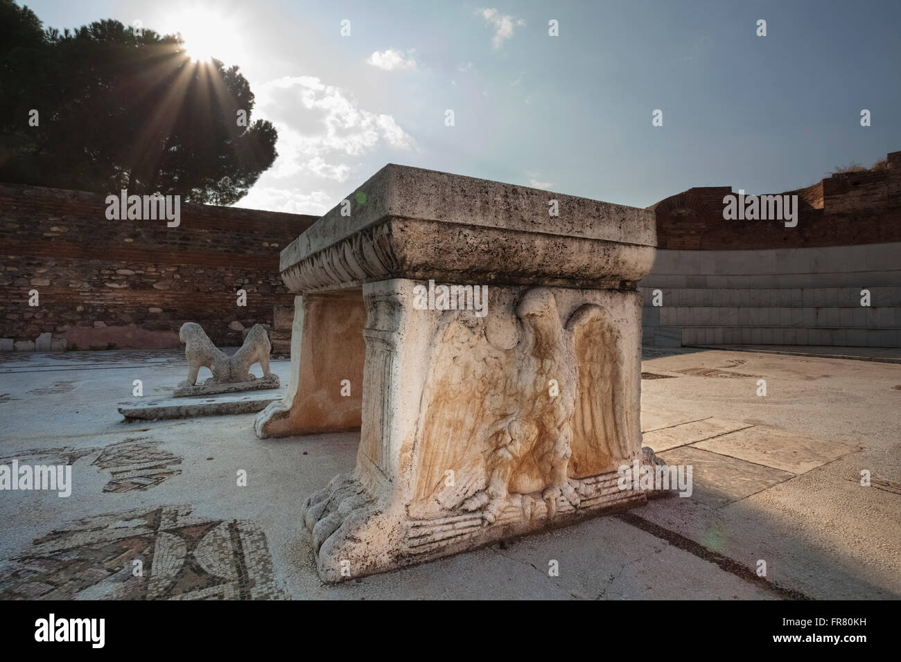 Synagogue of sardis mosaic hi-res stock photography and images - Alamy
