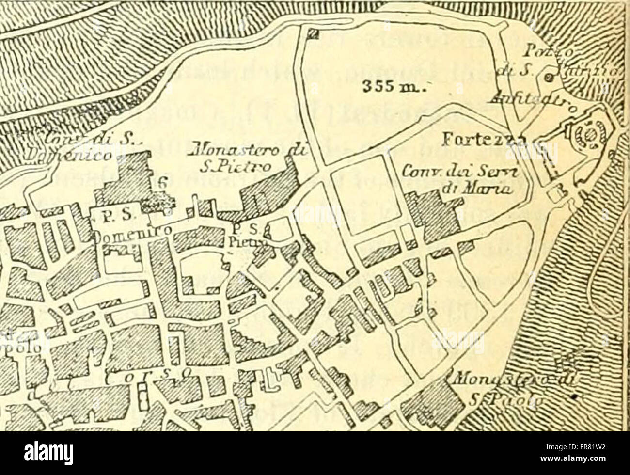 Map of italy 1880 hi-res stock photography and images - Alamy