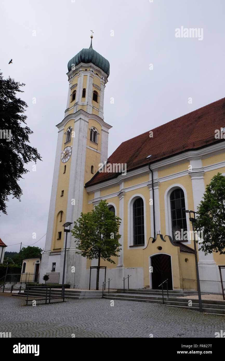 Maria Vesperbild Church in Ziemetshausen, Germany on June 09, 2015 ...