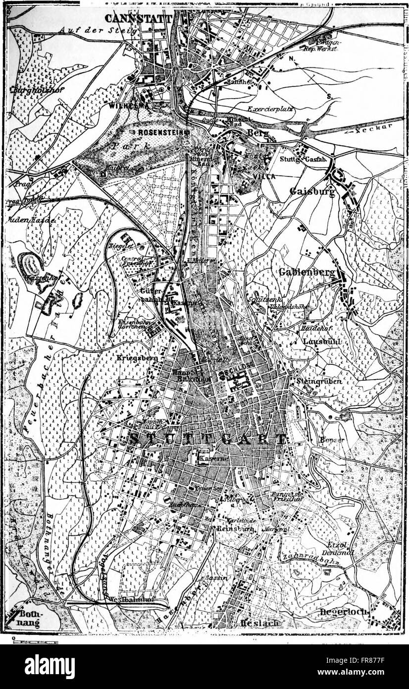 A 1895 travel guide to Southern Germany, including Wurtemberg and ...