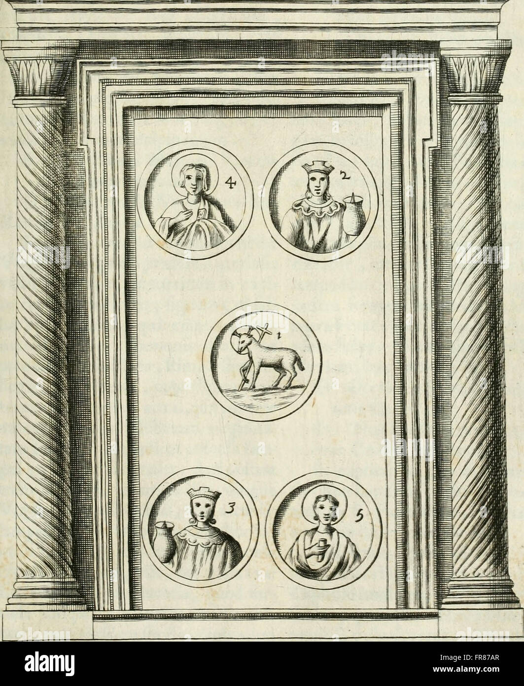 'Vetera Monimenta' (1690) is a work that illustrates mosaics and ...