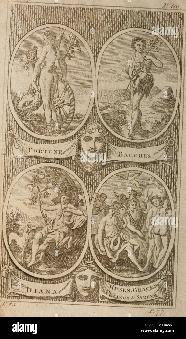'The Pantheon' (1809) presents the history of ancient gods, goddesses ...